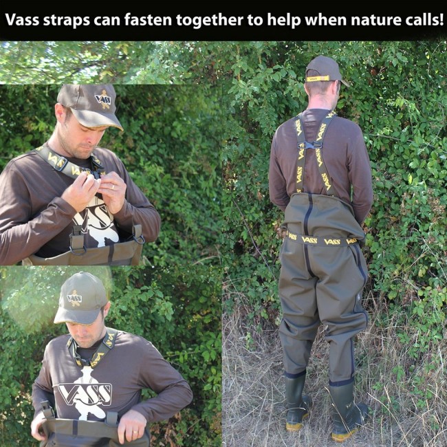 Vass-Tex 3300 Breathable S5 SAFETY wader (commercial/work use edition)